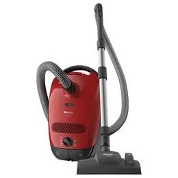 Miele Bodenstaubsauger "Classic C1 CarCare PowerLine Staubsauger mit Beutel / 800 Watt" rot (mangorot)