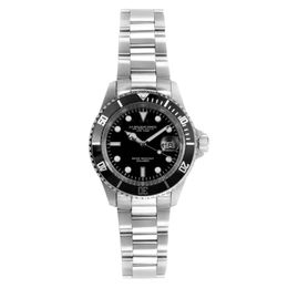 Armbanduhr A.G.Spalding&Bros. Uni Schwarz Stahl Und Leder