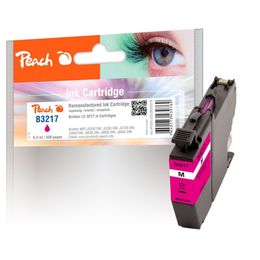 Peach Tintenpatrone magenta ersetzt Brother LC-3217M