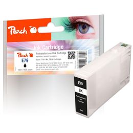 Peach Tintenpatrone schwarz ersetzt Epson No. 79 bk