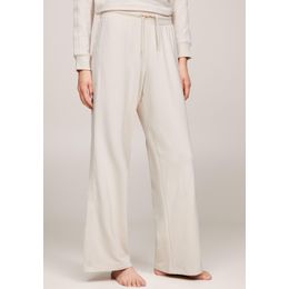 Sweathose Tommy Hilfiger Underwear "MODAL PANTS" Gr. L (40), N-Gr, beige (chasmere_creme), Damen, Sweatware, Obermaterial: 76% Modal, 18% Baumwolle, 6% Elasthan, unifarben, Hosen, mit Logo-Tape