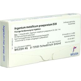 Weleda Argentum Met Praep D20 8 ST