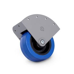 Adam Hall ah Hardware 37300 S - Eckeinbaurolle 100 mm in Alu-Druckgussgehäuse