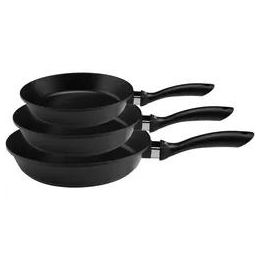 Pfannen-Set ELO "Alucast", schwarz, Ø:28cm, Pfannen, Induktion