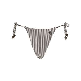 K by KARL LAGERFELD Karl Lagerfeld Bikinihose 'IKON' Damen Gr&ouml;&szlig;e M schwarz / wei&szlig;