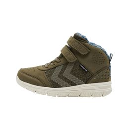 Hummel Snowboots Jungen Gr&ouml;&szlig;e 35 blau / oliv / offwhite