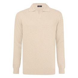 Jimmy Sanders Pullover Herren Gr&ouml;&szlig;e L beige