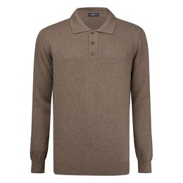 Jimmy Sanders Pullover Herren Gr&ouml;&szlig;e XL braun / taupe