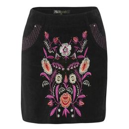 Koroshi Rock Damen Gr&ouml;&szlig;e 34 gr&uuml;n / lila / orange / schwarz / wei&szlig;