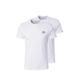 Alpha Industries T-Shirt Herren Gr&ouml;&szlig;e XS wei&szlig;