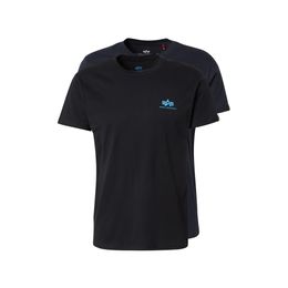Alpha Industries T-Shirt Herren Gr&ouml;&szlig;e XXXL marine / azur / schwarz