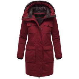 Navahoo Parka 'Eissturm 14' Damen Gr&ouml;&szlig;e XXL bordeaux Winterjacke