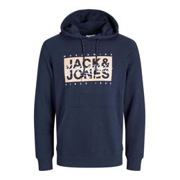 Jack & Jones Sweatshirt Herren Gr&ouml;&szlig;e S marine / rosa / wei&szlig;