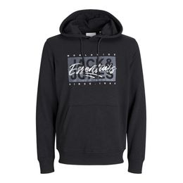 Jack & Jones Sweatshirt Herren Gr&ouml;&szlig;e L grau / schwarz / wei&szlig;