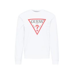 Guess Sweatshirt 'Audley' Herren Gr&ouml;&szlig;e M rot / schwarz / wei&szlig;
