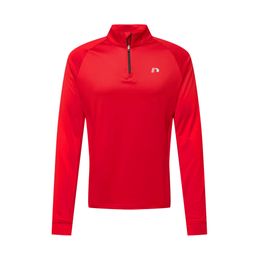Newline Sportshirt Herren Gr&ouml;&szlig;e L hellgrau / rot