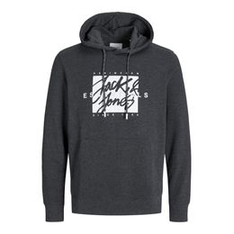 JACK & JONES Sweatshirt male size XXL Anthracite / White