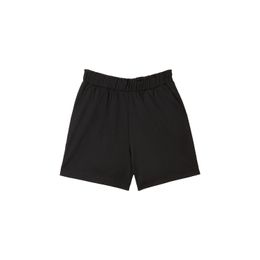 Tom Tailor Denim Damen Lockere Shorts, schwarz, Uni, Gr. S