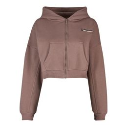 Karl Kani Zip-Up Hoodie female Brown size L