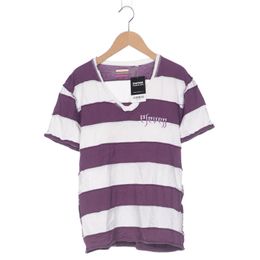 ELEVENPARIS Eleven Paris Herren T-Shirt, flieder, Gr. 46