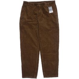 Carhartt Herren Stoffhose, braun, Gr. 34