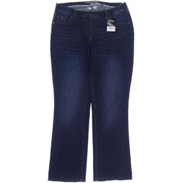 Ulla Popken Damen Jeans, marineblau, Gr. 44