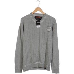 Gin Tonic Herren Pullover, grau, Gr. 54