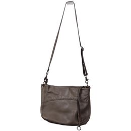 Abro Damen Handtasche, grau, Gr.