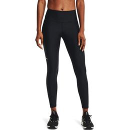 Trainingstights Under Armour "TECH HIRISE LEGGING" Gr. L, N-Gr, schwarz, Damen, Obermaterial: 87% Polyester, 13% Elasthan, Hosen