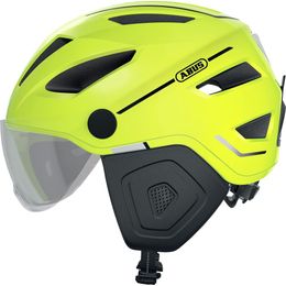 Fahrradhelm Abus "PEDELEC 2.0 ACE" Gr. M, gelb (signal gelb), Helme, M Kopfumfang: 52cm - 57cm