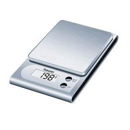 Beurer Küchenwaage KS 22 silber für max. 3,0 kg