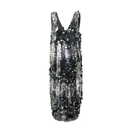 Soaked in Luxury Kleid 'Adine' Damen Größe 38 silber