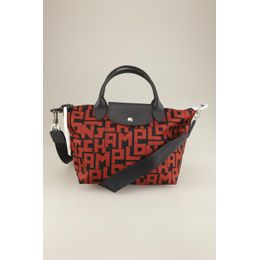 Longchamp Damen Handtasche, rot, Gr.