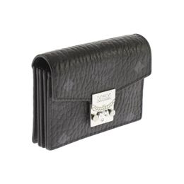 MCM Damen Portemonnaie, schwarz, Gr.