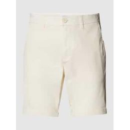 Knowledge Cotton Apparel Regular Fit Chino-Shorts mit Gesäßtaschen