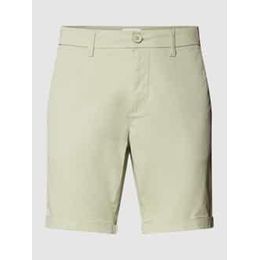 Knowledge Cotton Apparel Regular Fit Chino-Shorts mit Gesäßtaschen