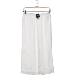 Hallhuber Damen Stoffhose, weiß, Gr. 38