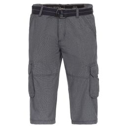 Shorts Casamoda "Casamoda Shorts uni", Herren, Gr. 33, Normalgrößen, blau (graues dunkelblau), 100% Baumwolle, Hosen