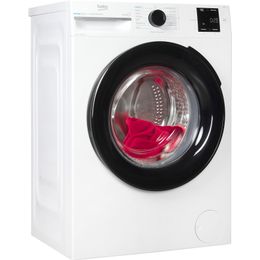 Beko Waschmaschine "BM3WFU3741X", Waschen mit EnergySpin: Bis zu 35 % Energie sparen – nicht nur in Eco, A (A-G), Waschmaschinen, weißB:60cm H:84,5cm T:49,6cm