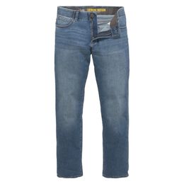 Straight-Jeans Lee "Extreme Motion" Gr. 38, Länge 32, blau (general), Herren, Denim/Jeans, Obermaterial: 81% Baumwolle, 18% Polyester, 1% Elasthan, Jeans, Extreme Motion Stretchware