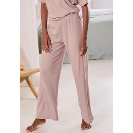 Vivance Dreams 7/8-Hose pink Gr. 32/34 für Damen. Loose Fit