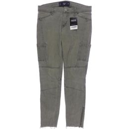 Hollister Damen Stoffhose, grün, Gr. 26