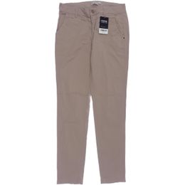 comma, Comma Damen Stoffhose, beige, Gr. 34