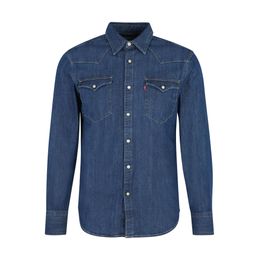 Levi's Levi's 'Barstow Western Standard Fit Shirt' Herren Gr&ouml;&szlig;e S blue denim