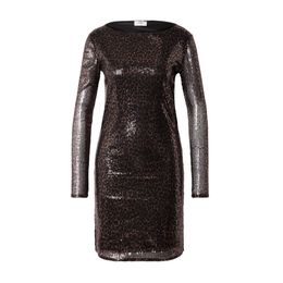 Jacqueline de Yong JDY Kleid 'JDYLEONA' Damen Gr&ouml;&szlig;e 36 braun / schwarz Winterkleid