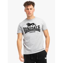 Lonsdale T-Shirt Herren Gr&ouml;&szlig;e M grau / schwarz