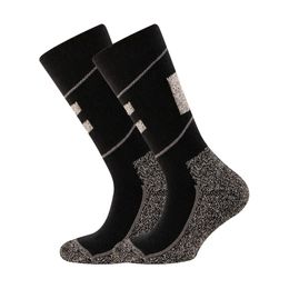 Ewers Socken M&auml;dchen Gr&ouml;&szlig;e 35/38 graumeliert / schwarz