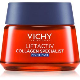 Vichy Liftactiv Collagen Specialist Straffende Anti-Falten-Nachtcreme 50 ml