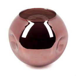 hofstein Glas-Lampenschirm Ripoll Ersatzglas 15 cm Kupferfarben