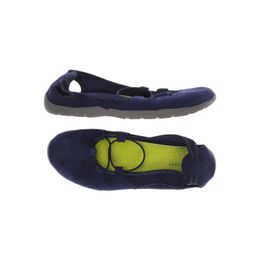 LANDS' END Lands End Damen Ballerinas, marineblau, Gr. 42.5